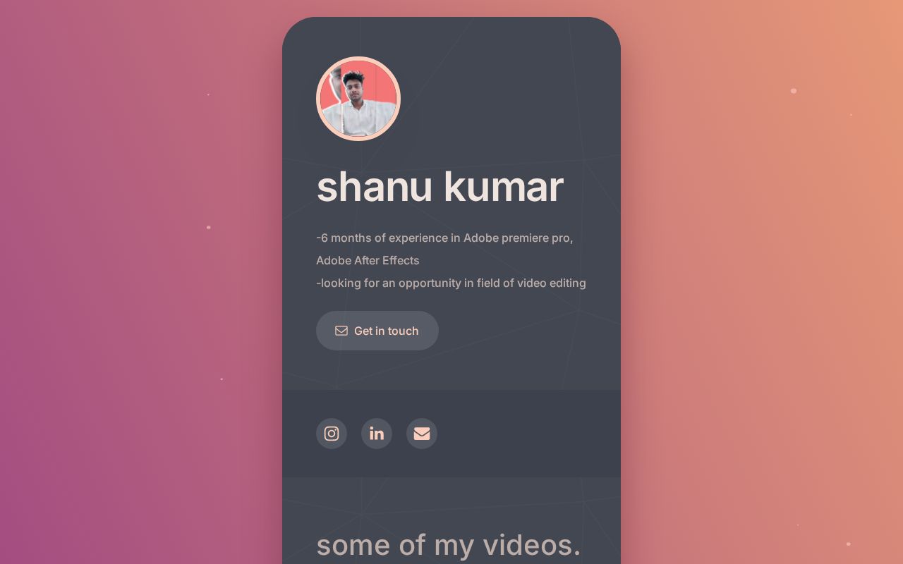 welcome to the world of video editing